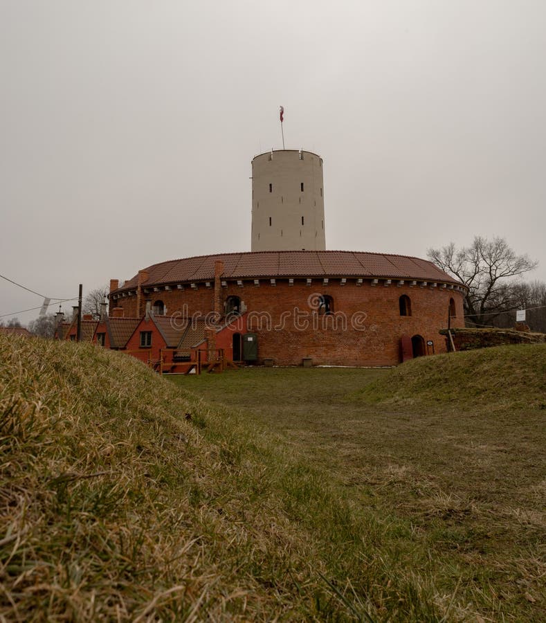 Medival Stronghold in Gdansk Stock Image - Image of stronghold, tricity ...