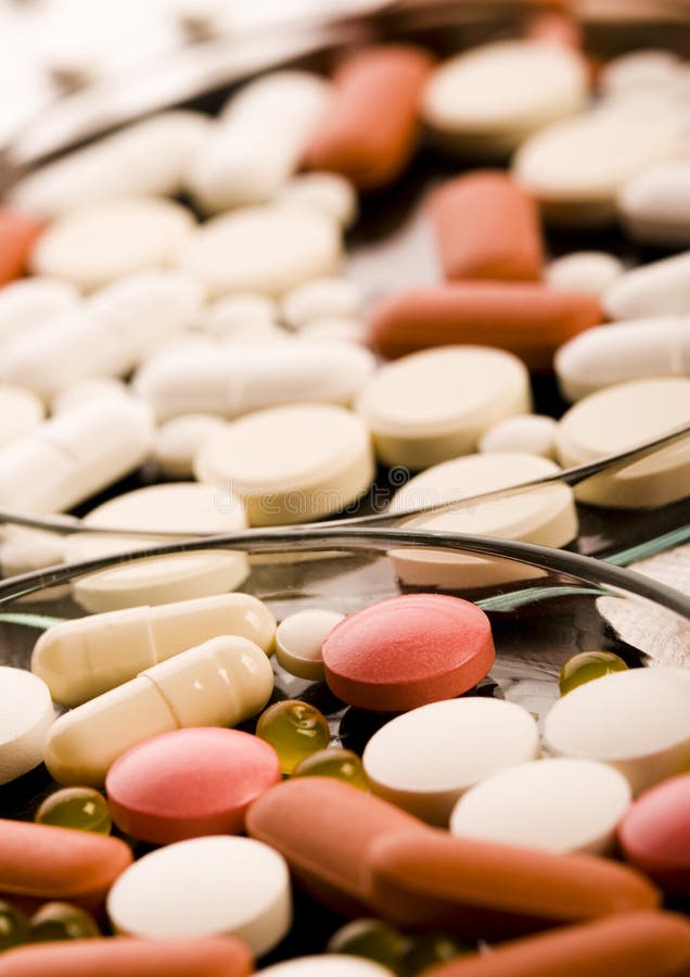 Drogen, Medizin, Tabletten, Pillen Stockbild - Bild von gesundheit ...