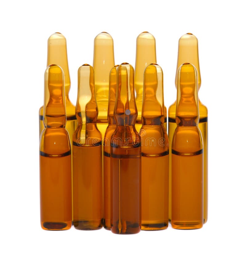 Medizinische Ampullen stockfoto. Bild von ampulle, gesundheit - 18187054