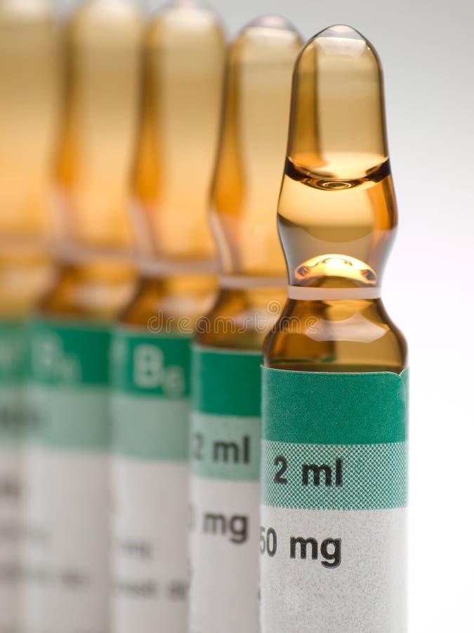 Medizinische Ampullen stockfoto. Bild von ampulle, medikation - 28411440