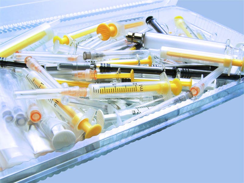 Medizinischer Abfall stockfoto. Bild von krankenhaus - 28136506