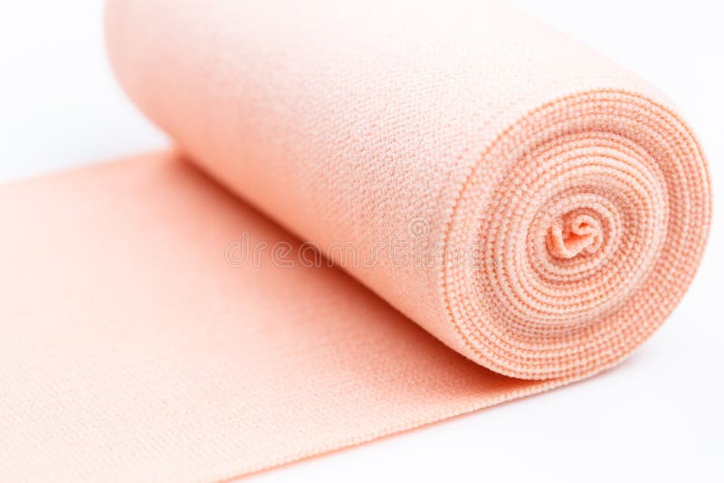 Medizinischer Elastischer Verband Stockbild - Bild von hilfsmittel ...