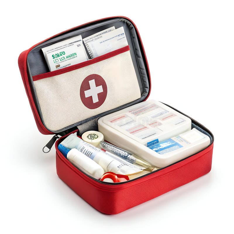 Medkit stock illustration. Illustration of background - 357266557