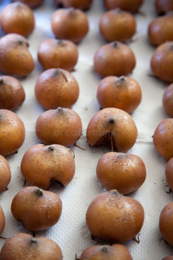 Medlar fruit softening stock image. Image of processing - 16584859