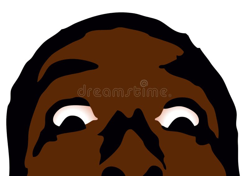 Medo (vetor) ilustração do vetor. Ilustração de expressivo - 9129492