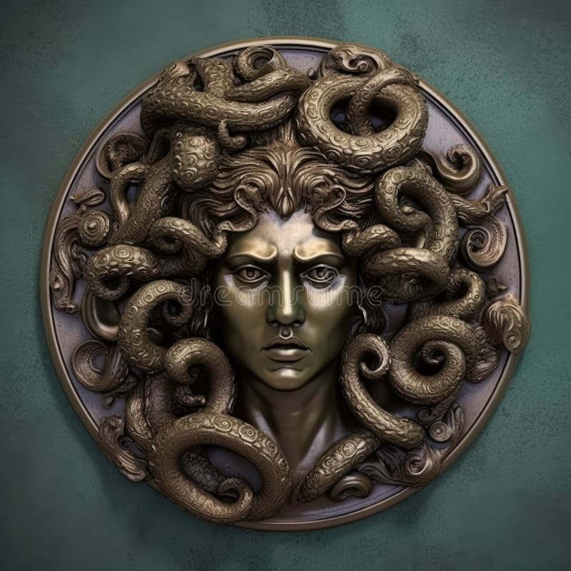 Medusa Bronze Sculpture: a Masterpiece of Intricate Detail and Powerful ...