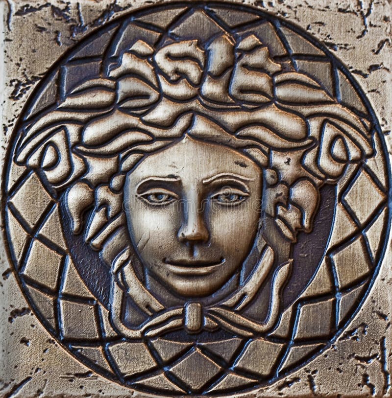 Medusa Gorgon stock photo. Image of face, craft, frowning - 13781994