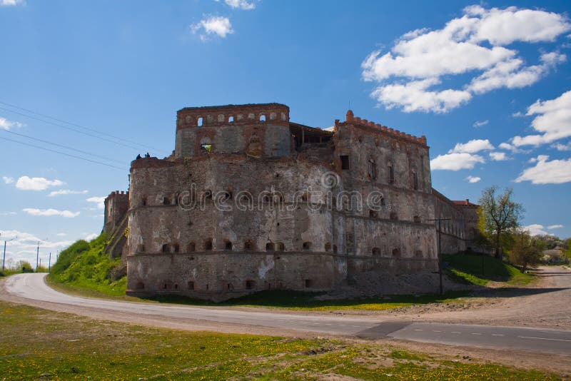 Medzhybizh cossack castle stock photo. Image of fortress - 28148116