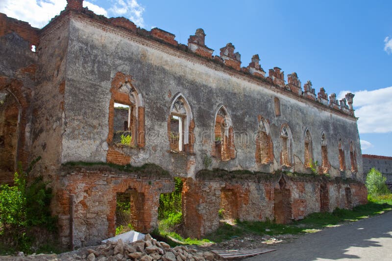 Medzhybizh cossack castle stock photo. Image of fortress - 28148116