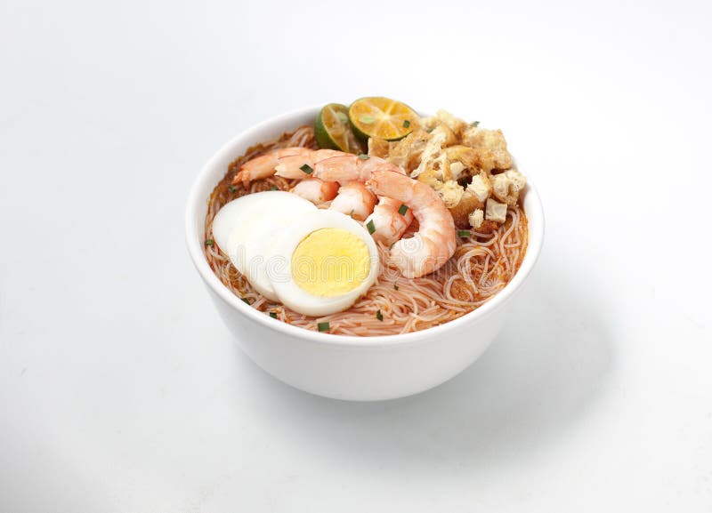 Mee Siam, Tagliatella Siamese Immagine Stock - Immagine di popolare ...