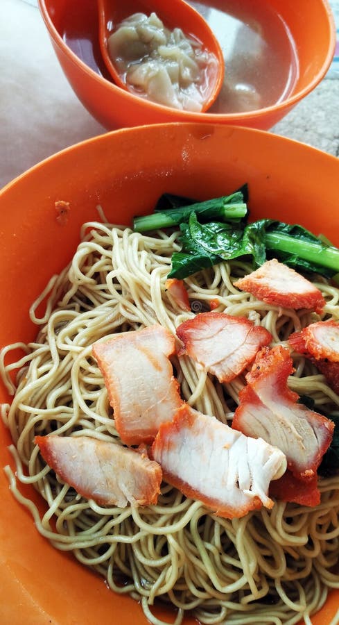 Oriental wanton stock image. Image of yellow, gourmet - 18721619