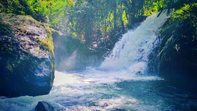 Meenvallam image stock. Image du cascade, impressionnant - 100236343