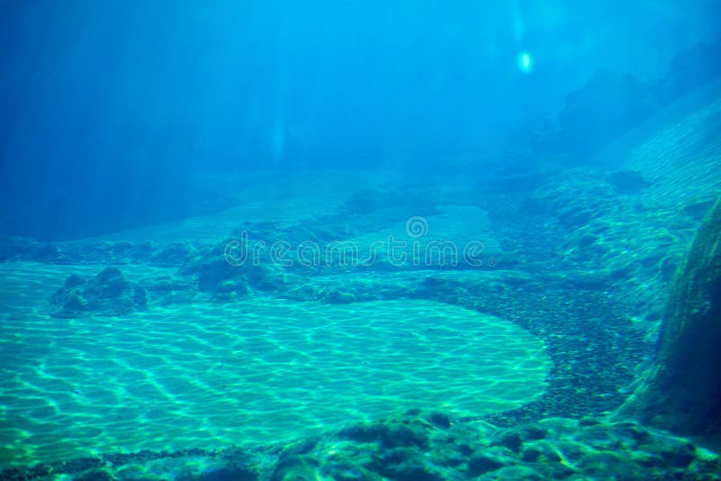 Meer Tief Oder Ozean Unterwasser Stockfoto - Bild von meerblick, tief ...