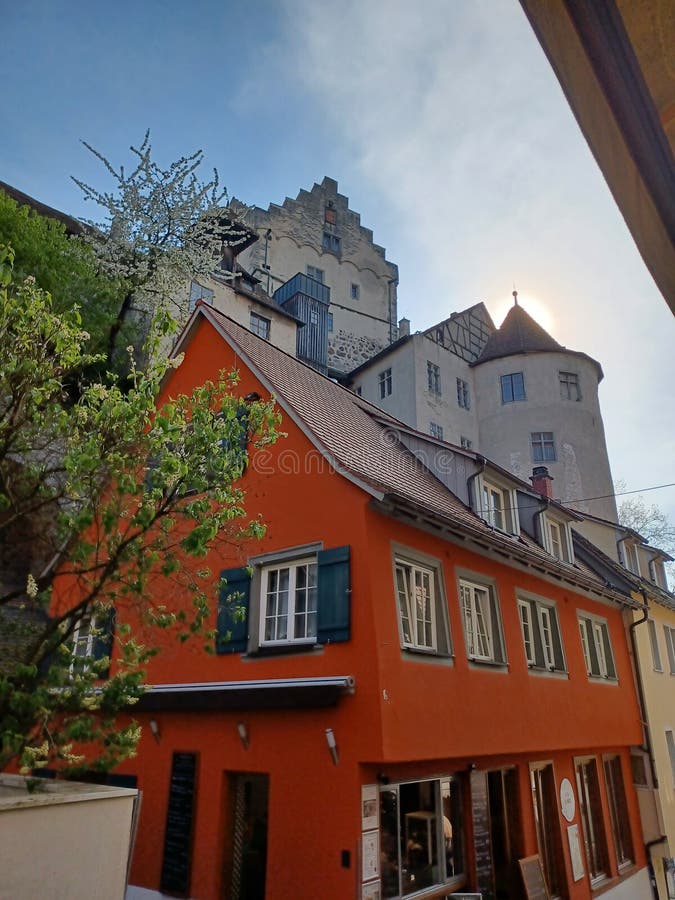MEERSBURG, GERMANY. on the Street of Meersburg Editorial Photo - Image ...