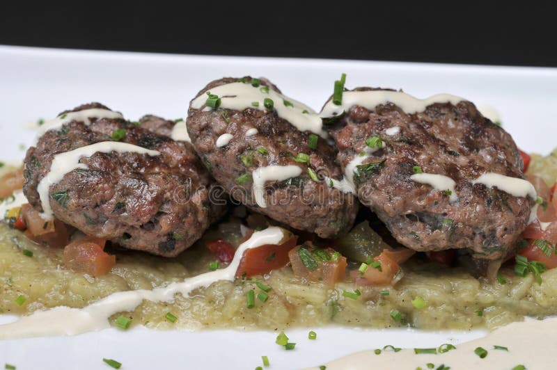 Meet burger stock photo. Image of burger, grill, plate - 12541274