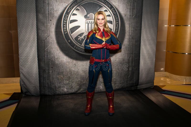 Captain Marvel editorial stock image. Image of character - 241591374