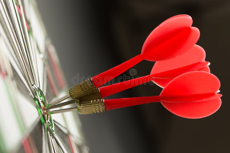 Meet Target or Consistency Concept Stock Photo - Image of luck, compete ...