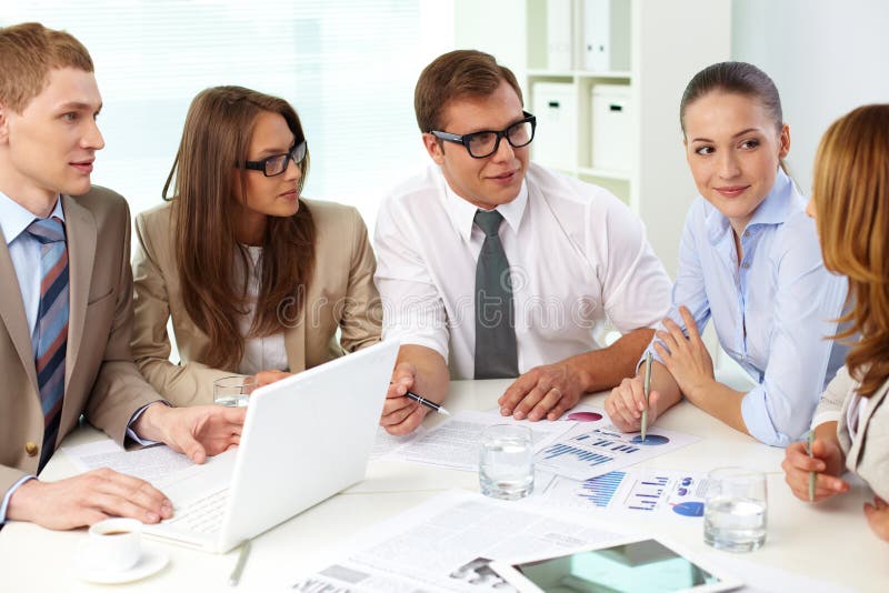 Business meeting stock photo. Image of company, happy - 26232254