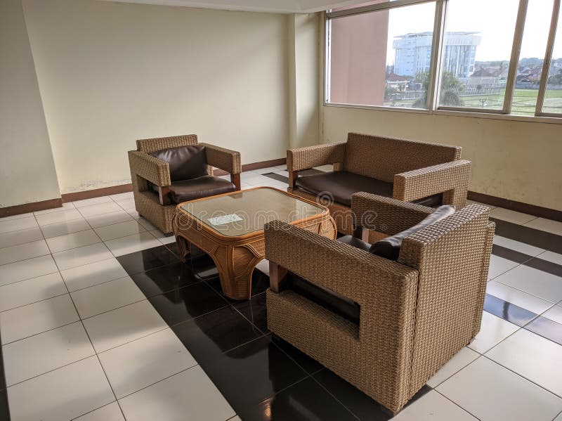 Meeting Area Inside an Apartment Stock Photo - Image of home, flooring ...