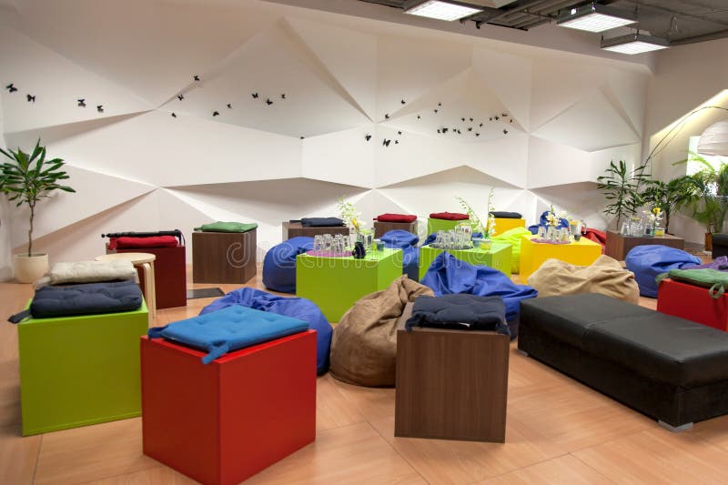 Meeting area stock photo. Image of communication, green - 38314108