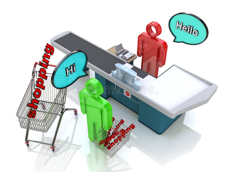 3d Businessman and Customer Satisfaction Stock Illustration ... 3d Businessman and Customer Satisfaction Stock Illustration ...
