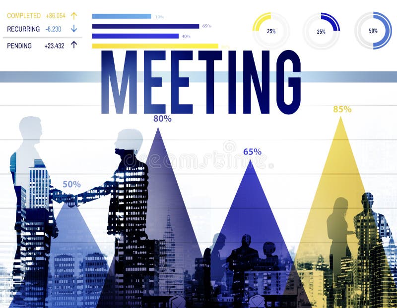 Meeting Conference Brainstorming Seminar Concept Stock Illustration ...