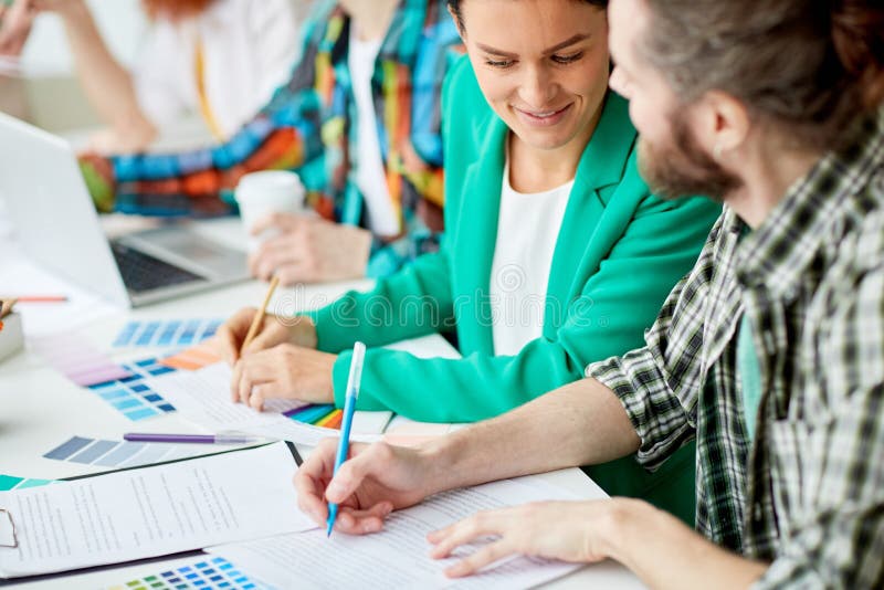 Meeting of designers stock photo. Image of designers - 113996368