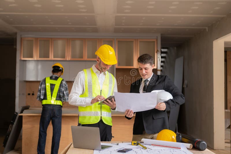 Meeting Engineers or Architects for Projects, Working with Partners and ...