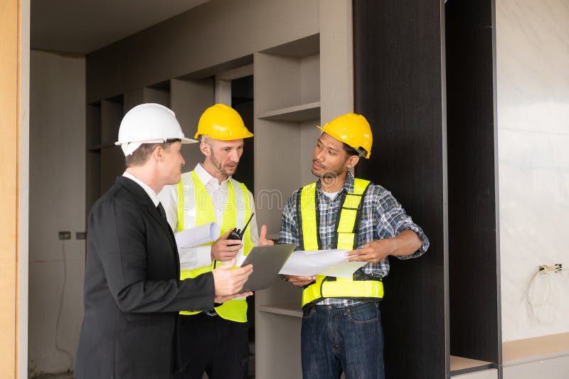 Meeting Engineers or Architects for Projects, Working with Partners and ...