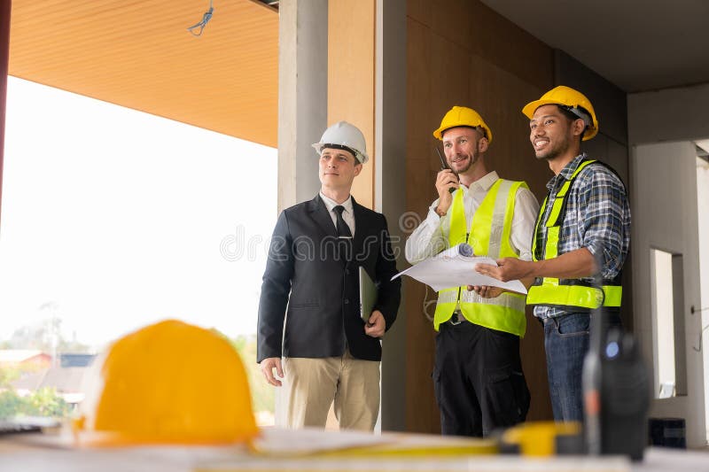 Meeting Engineers or Architects for Projects, Working with Partners and ...