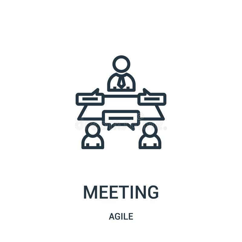 Meeting Icon Stock Illustrations – 261,826 Meeting Icon Stock ...