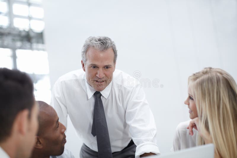 Meeting, Ideas and Business People with Ceo Planning, Discussion or ...