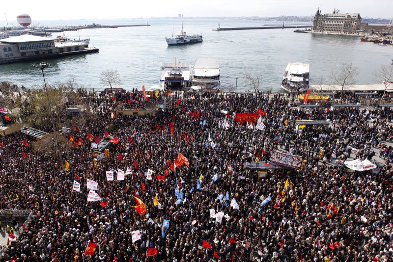 Meeting in Istanbul,Turkey editorial stock image. Image of abdal - 24113529