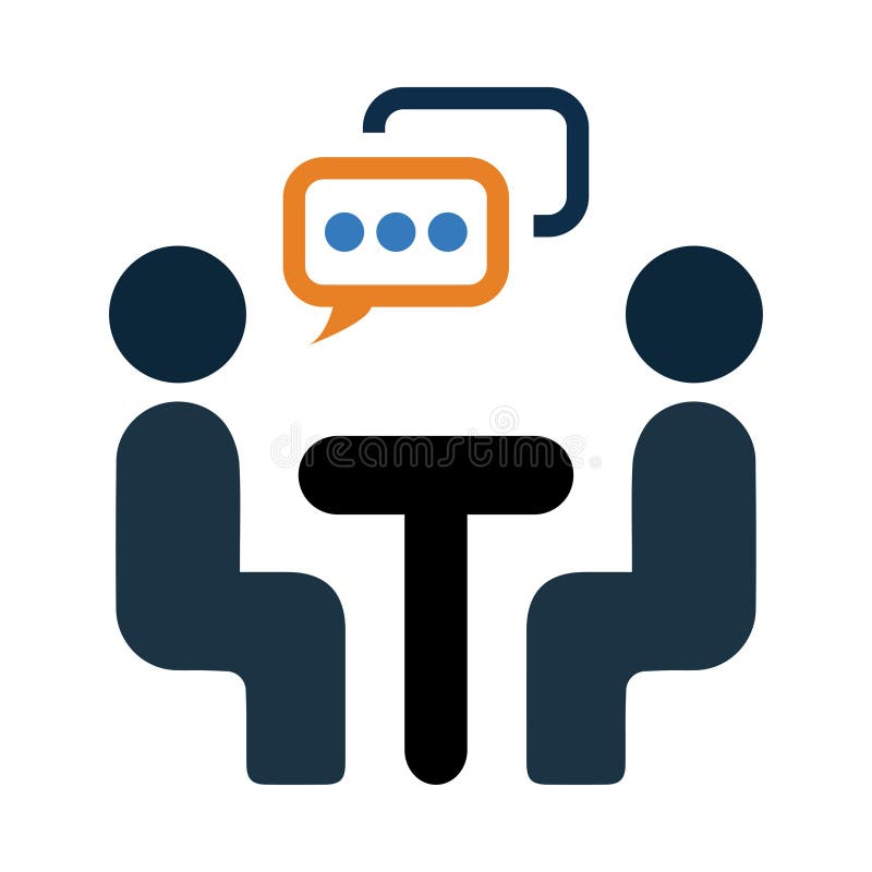 Meeting, Man, Group, Bubble, Business, Interview, Meeting Icon Stock ...