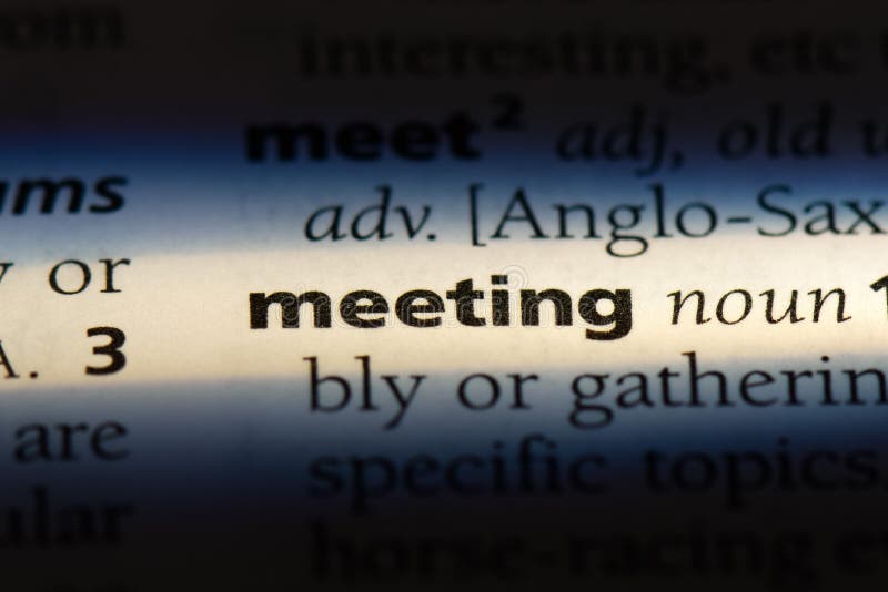 Meeting stock image. Image of text, page, printed, writing - 126540687