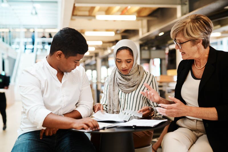 Meeting, Planning and Workshop with Business People in Office for ...