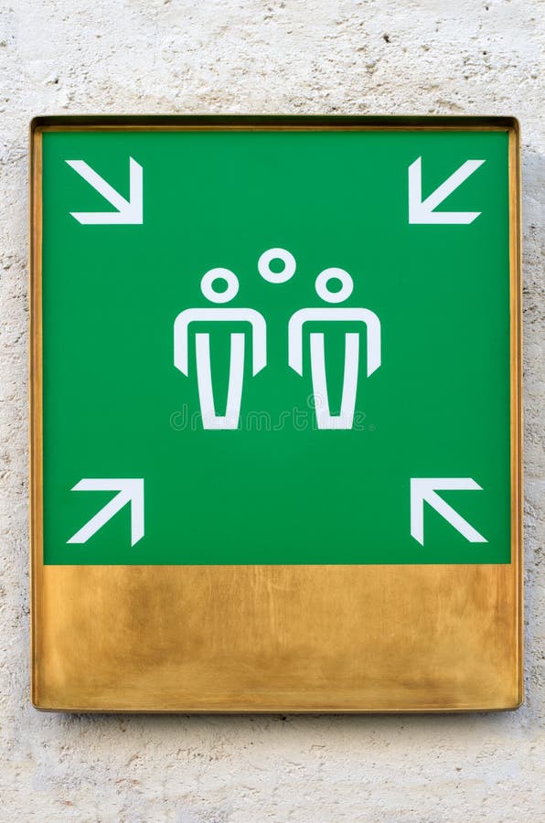 Meeting Point stock image. Image of sign, lettering, reference - 90342961