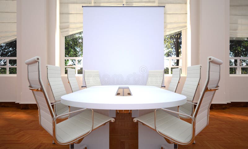 Simple meeting room stock photo. Image of business, work - 23473600