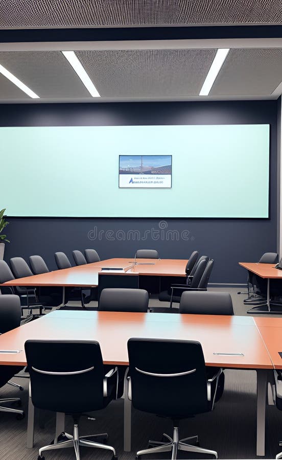 Meeting Room Artwork Artificial Intelligence Generated Stock ...