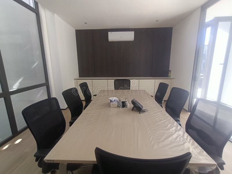 Meeting Room in the Office for Making Domestic Plastic Tools Which is ...