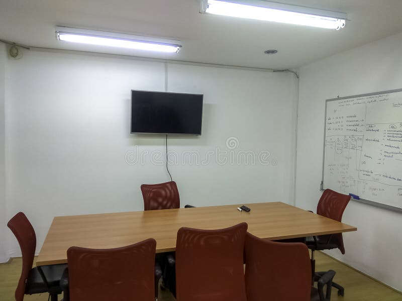 Meeting Room for Office Workers Stock Image - Image of design ...