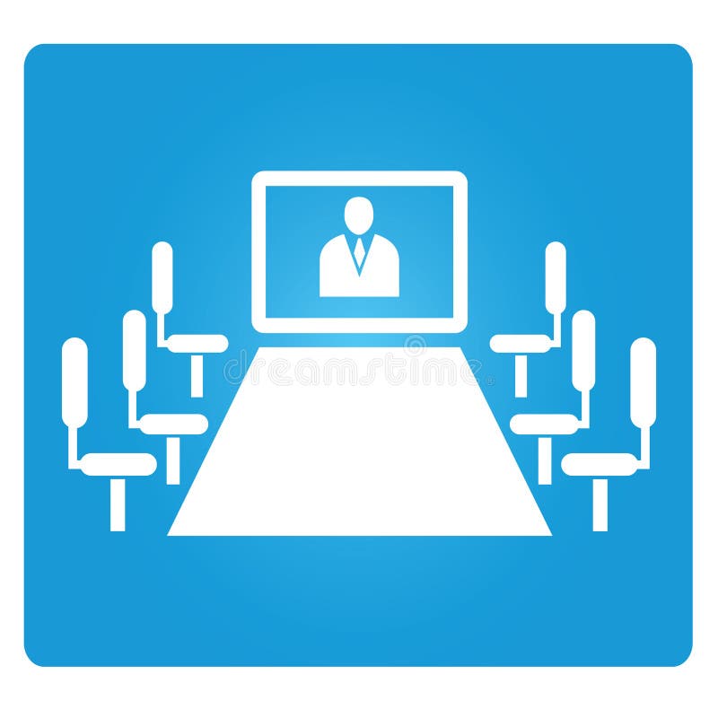 Meeting room stock illustration. Illustration of group - 37058458