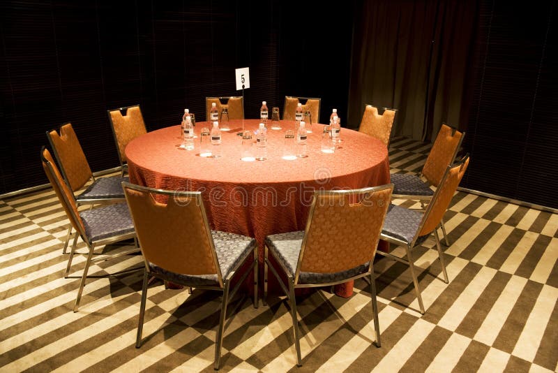 Meeting Table stock photo. Image of together, work, rooms - 10270284