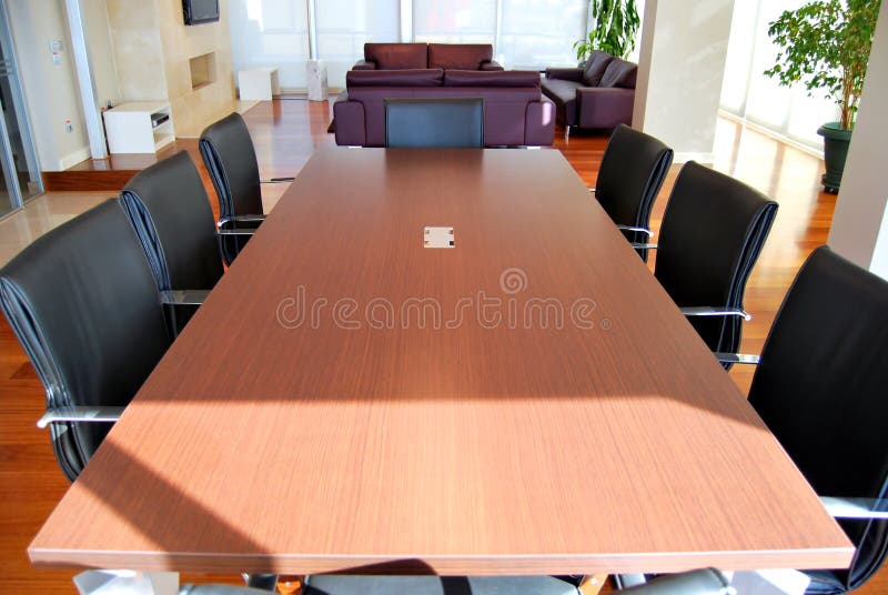Meeting table stock photo. Image of board, directors, commerce - 8231630