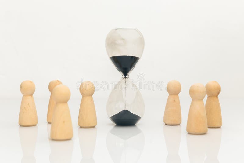 Meeting at the Time Concept. Business Plan. Stock Image - Image of ...