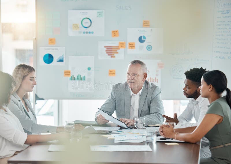 Meeting, Training and Collaboration with a Manager, Leader or CEO and ...