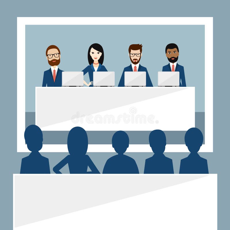 Leadership Team Conference Table Stock Illustrations – 3,684 Leadership ...