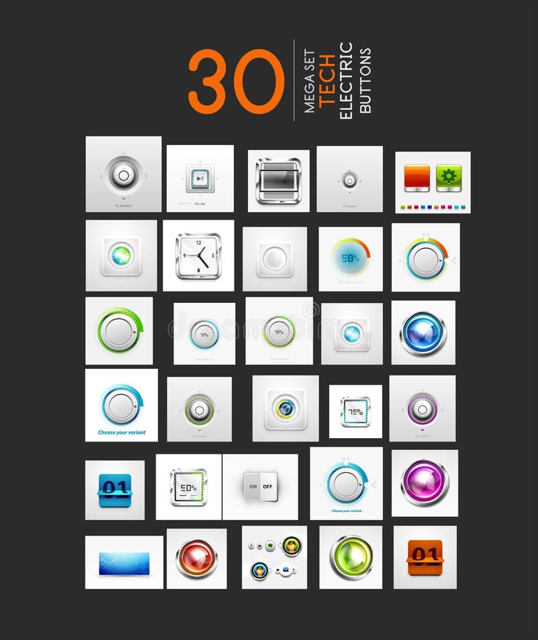 Ui Buttons Stock Illustrations – 18,880 Ui Buttons Stock Illustrations ...