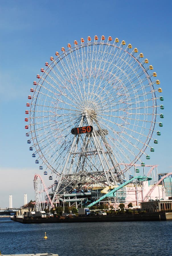 Mega Ferris wheel Japan stock photo. Image of city, park - 19017358