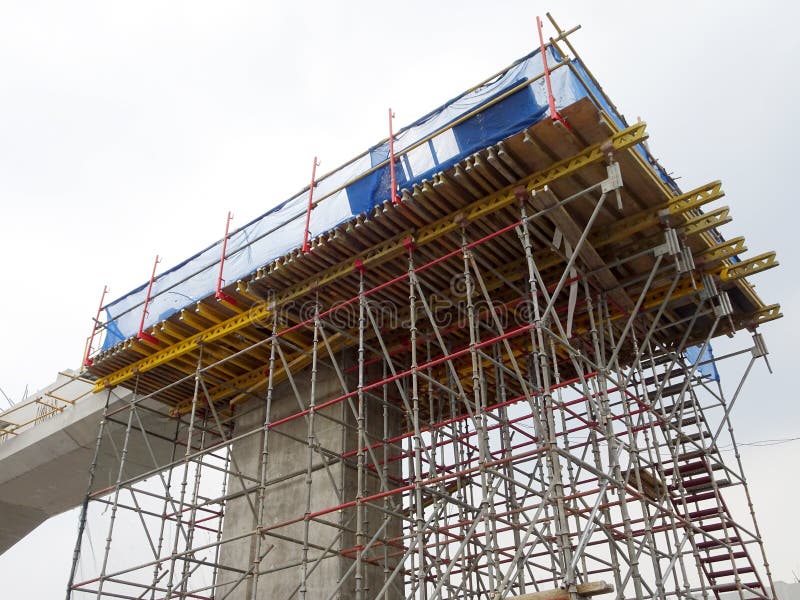 The Mega Infrastructure Structure is Under Construction. Editorial ...